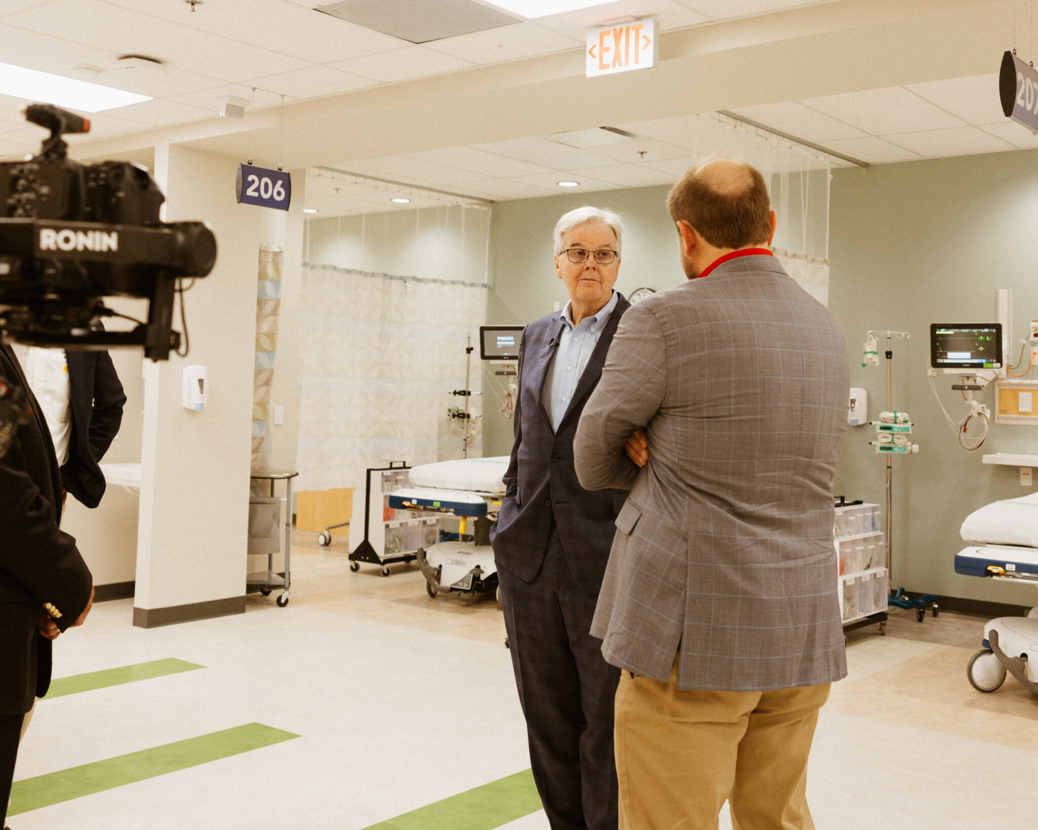 TX Lt. Gov. Dan Patrick tours Driscoll Children's Hospital